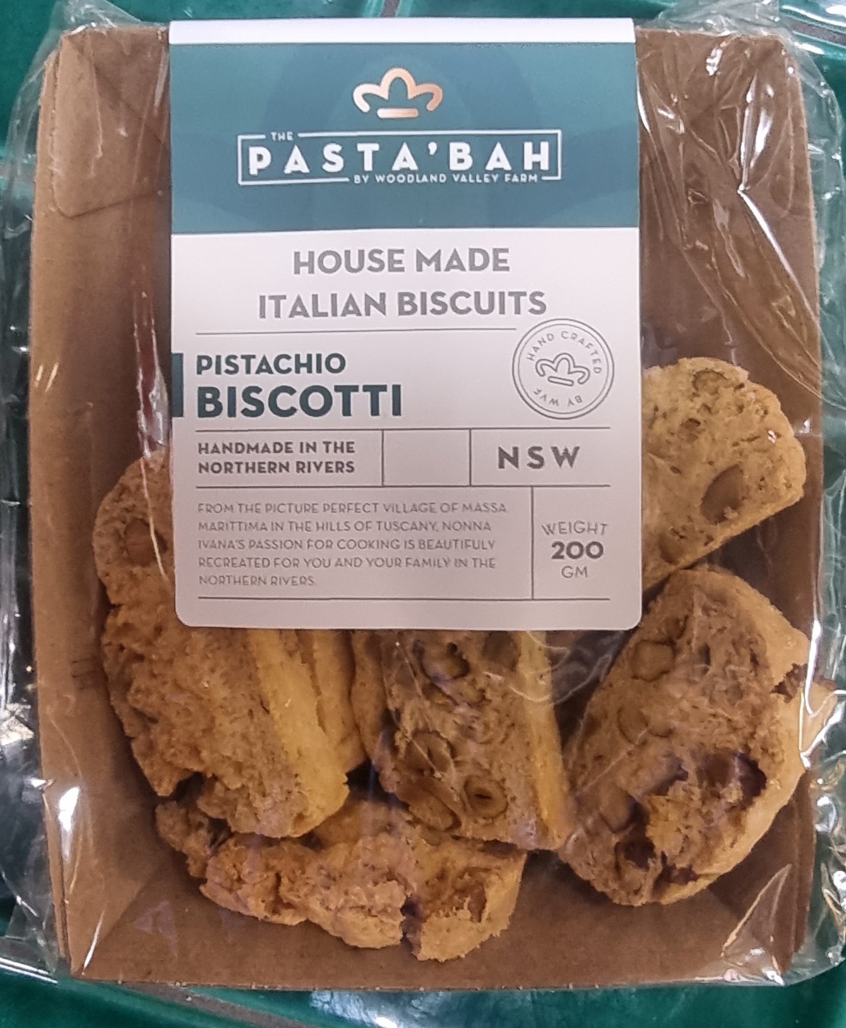 Biscotti Choc Hazelnut 200gm | Pasta'bah